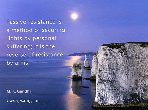 Gandhi Passive Resistance