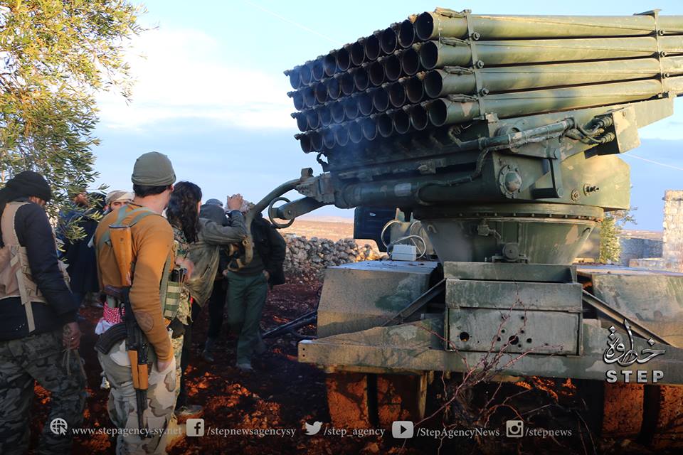 CIA-Supported Syrian rebels are getting new shipments of 122mm Grad ...