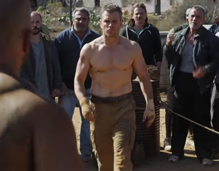 Matt Damon Elysium Buff