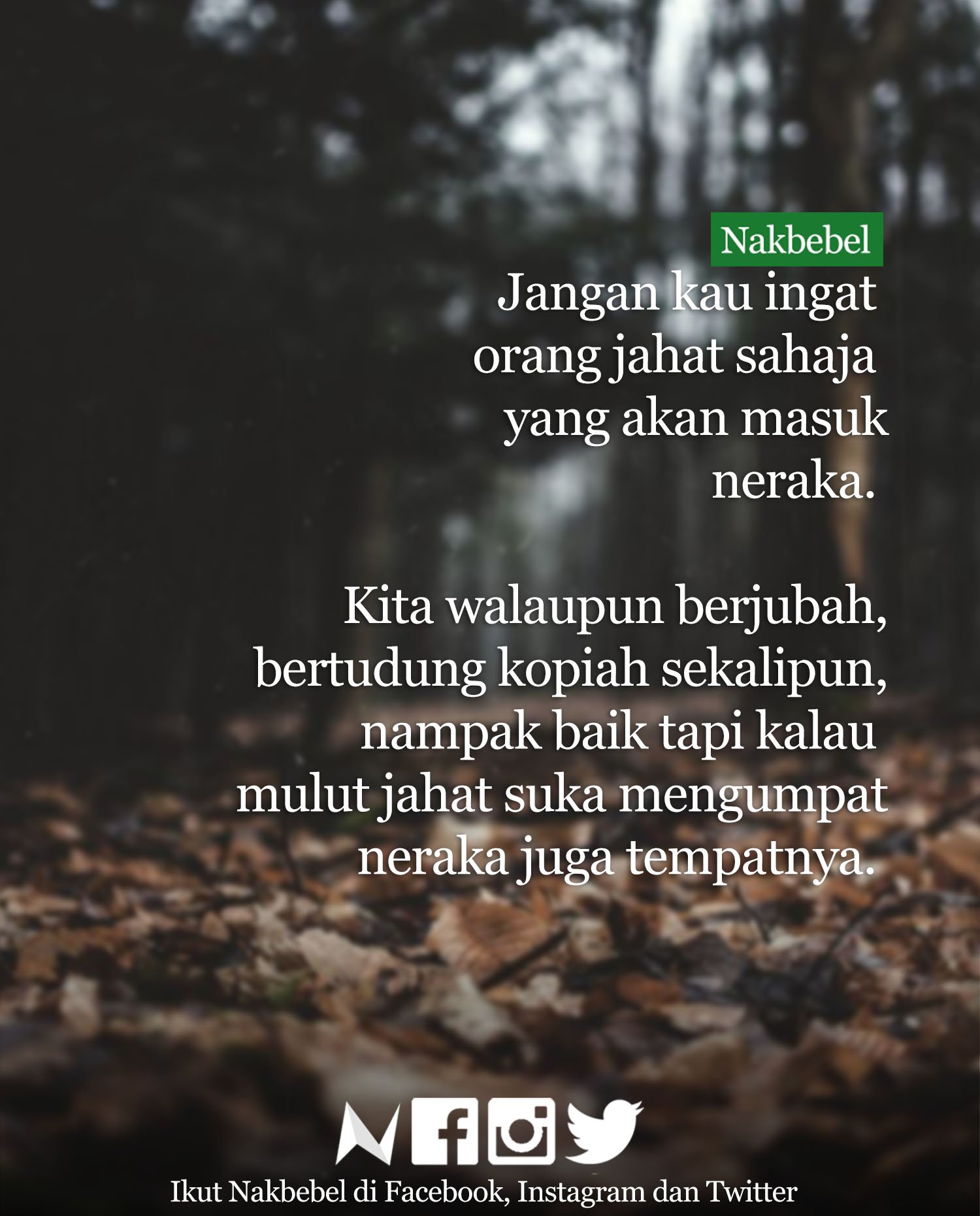 Orang Jahat Quotes Snack