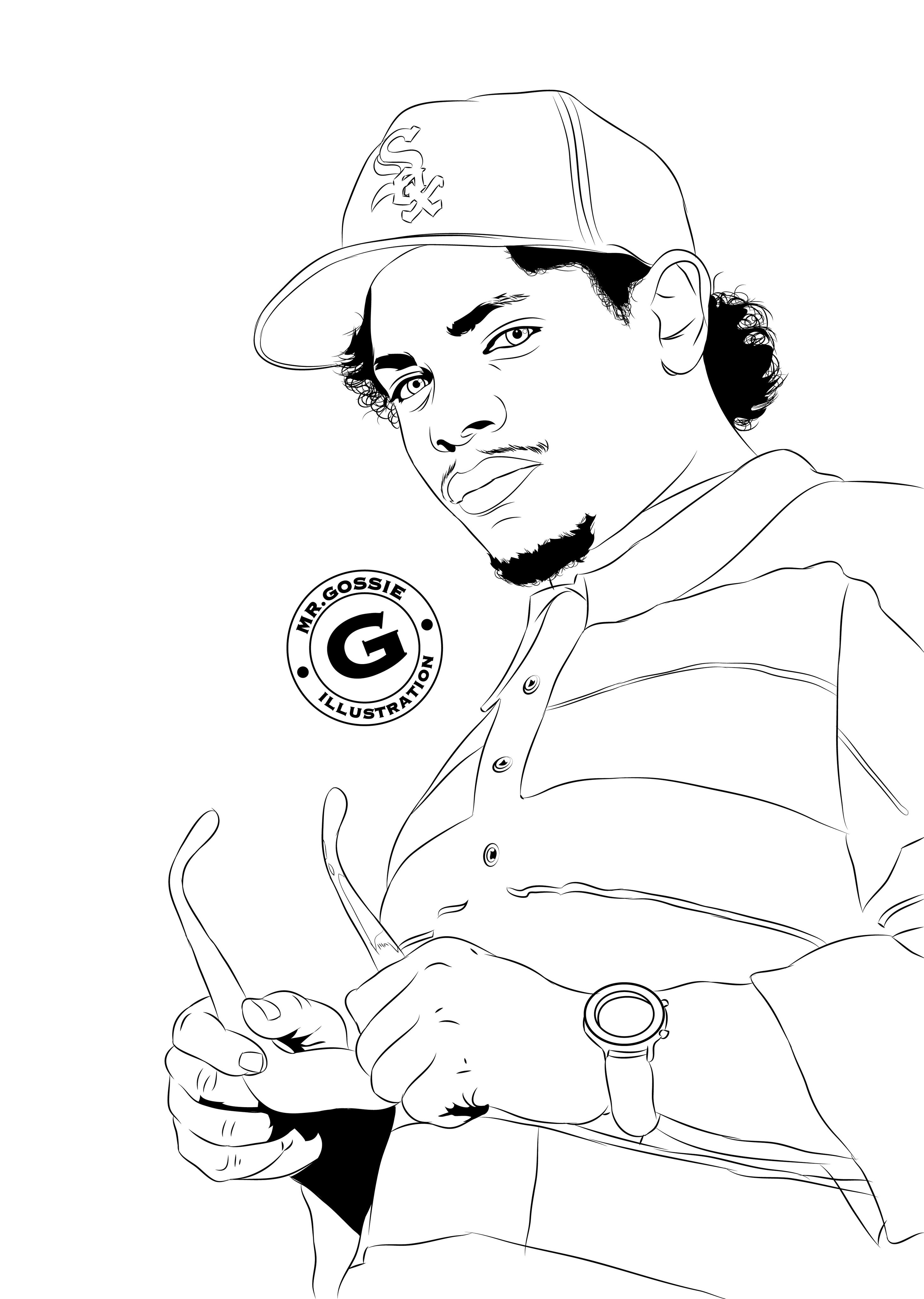 Eazy E Drawing