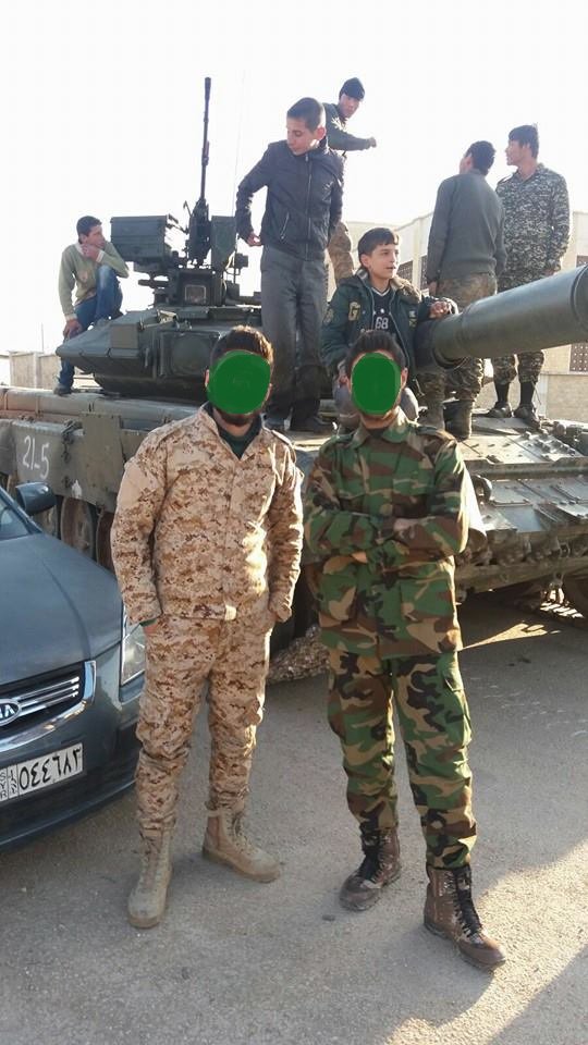 A selfie with 4th mechanized division T-90A tank, given by Russia to ...