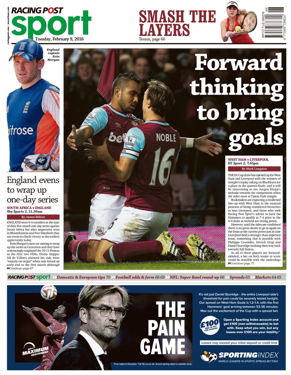 In Tuesday's RP, Jonathan Mullin talks to Bryan Cooper and we take a ...