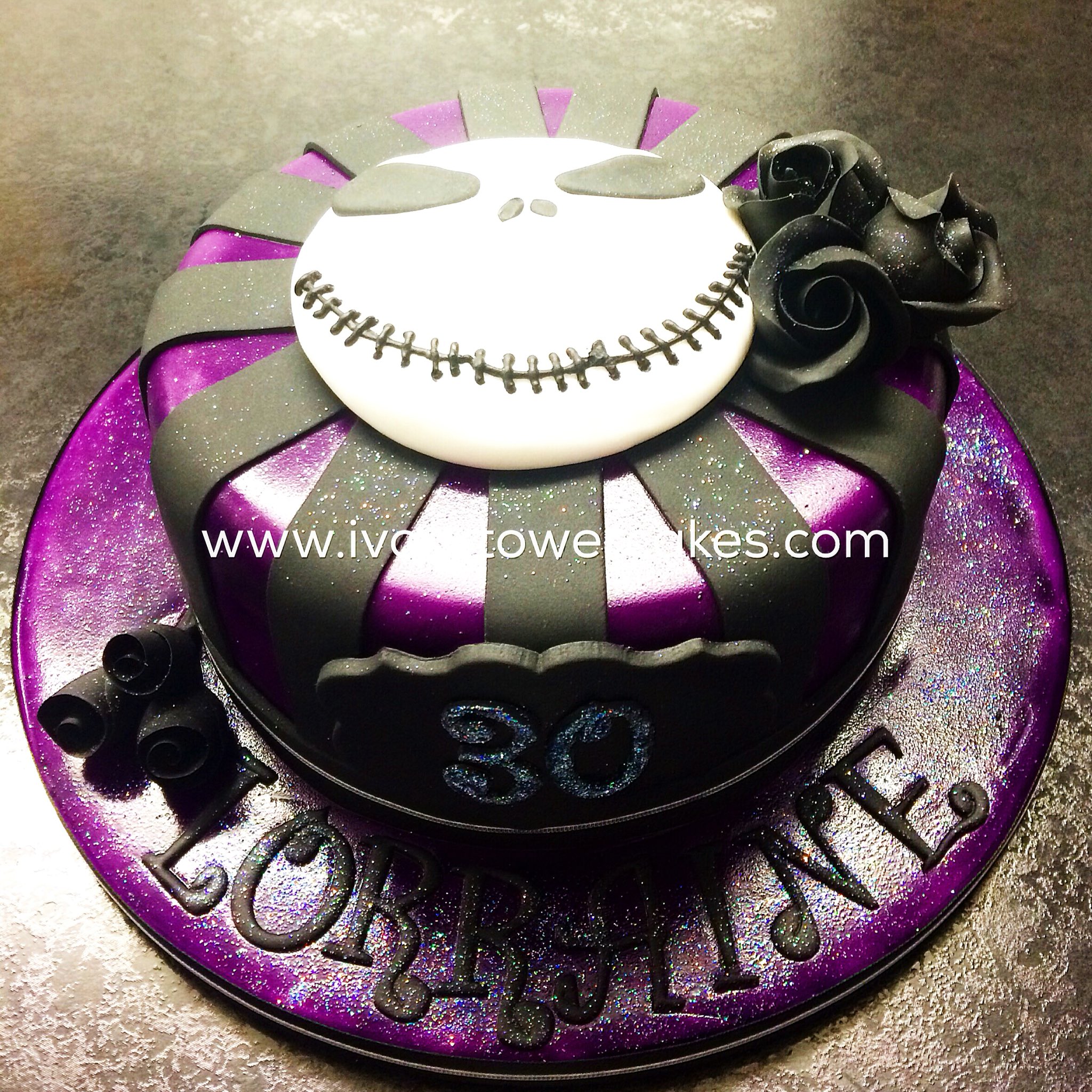 Nightmare Before Christmas Jack Cakes