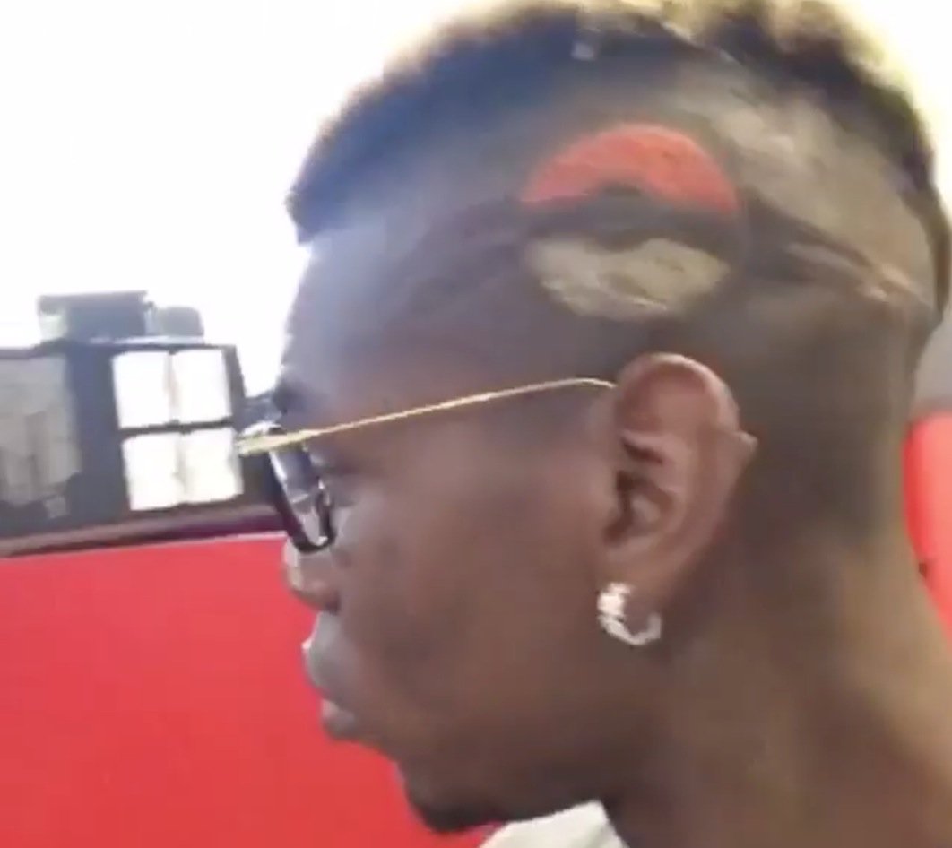 Paul Pogba Pokemon Hairstyle