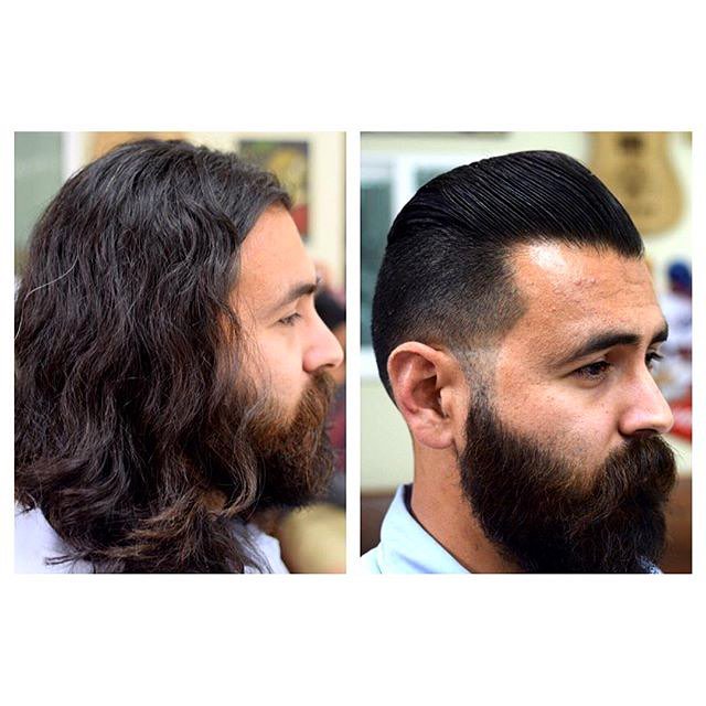 Pomade Before And After