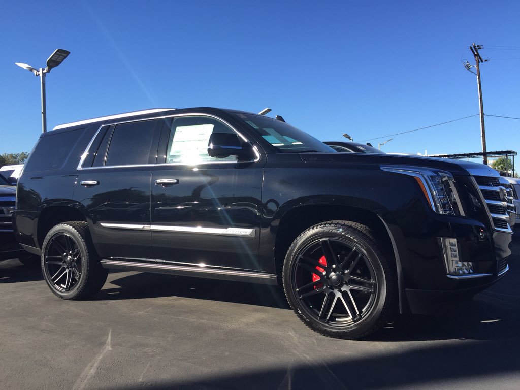 Cadillac Escalade Custom Red