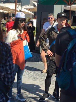 [160221] 런닝맨 Running Man members filming in Dubai. (credits as shown) # ...