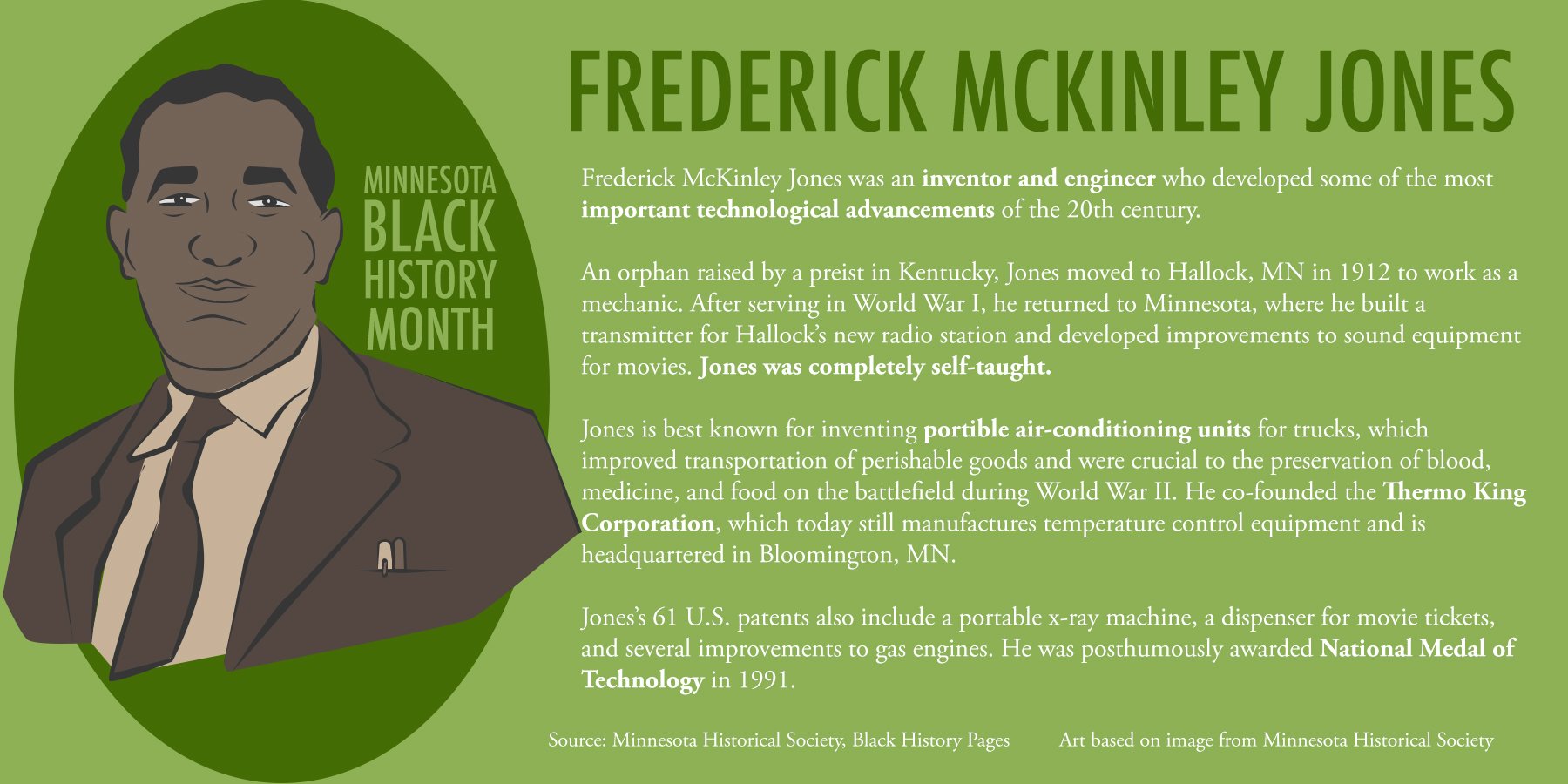 Frederick Mckinley Jones Inventions List