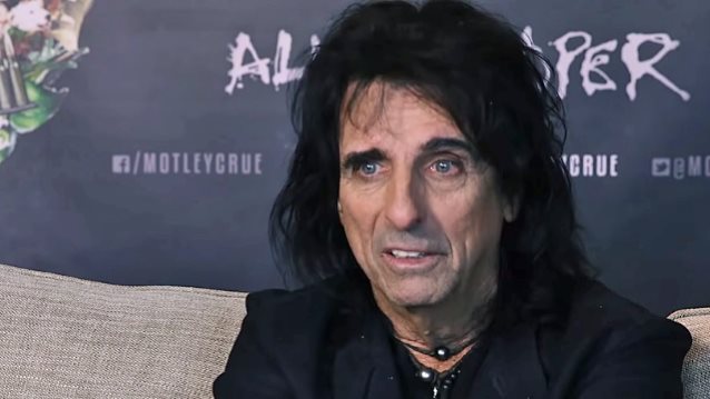 ALICE COOPER Attends Grand Opening Of Hopdoddy Burger Bar In Phoenix ...