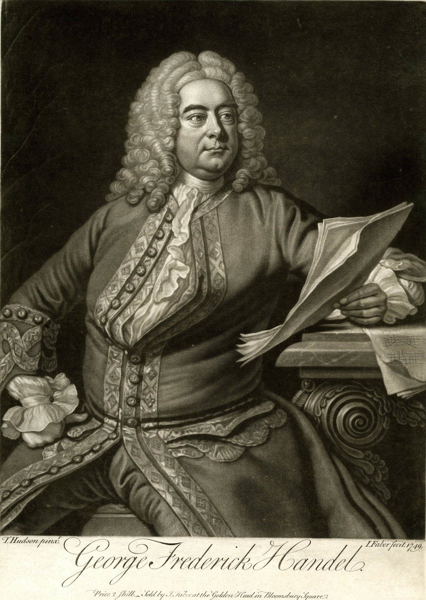 Baroque composer George Frederick Handel was born onthisday in 1685 ...