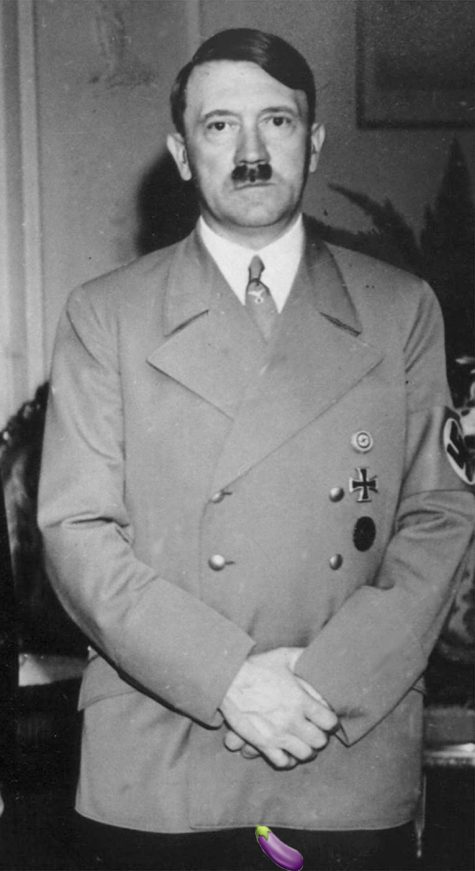 Black Hitler Moustache