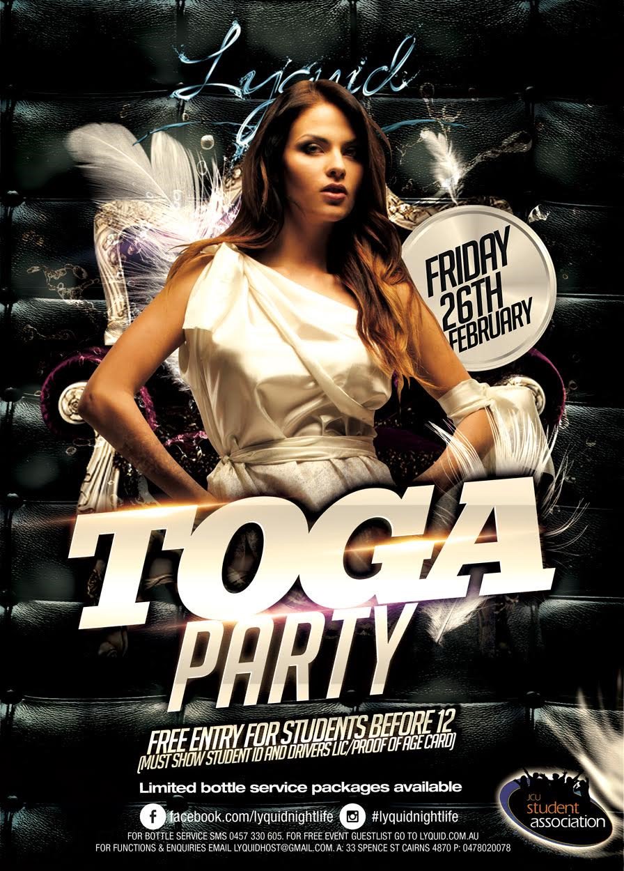 Toga Party Poster