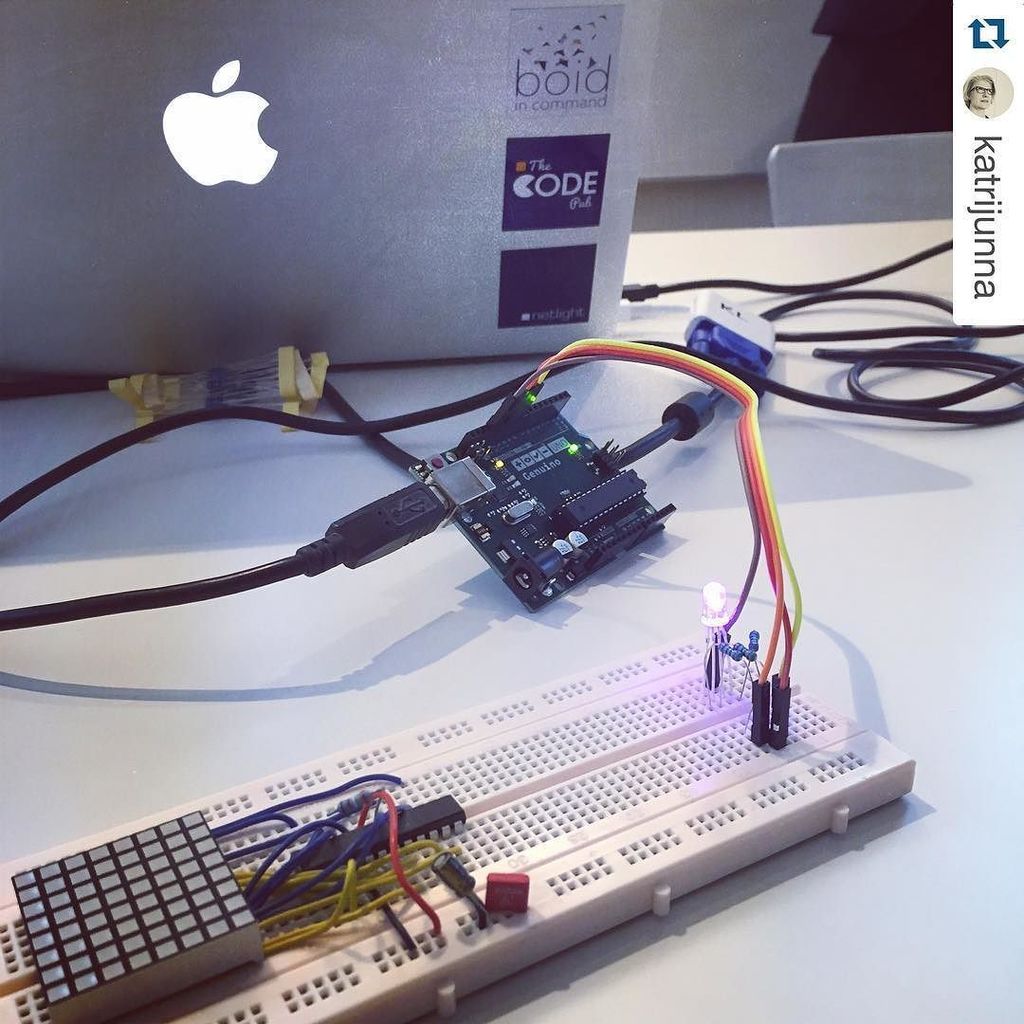 Insta Arduino On Twitter Sovz4eteoc Can You See The Light Planning Thecodepub