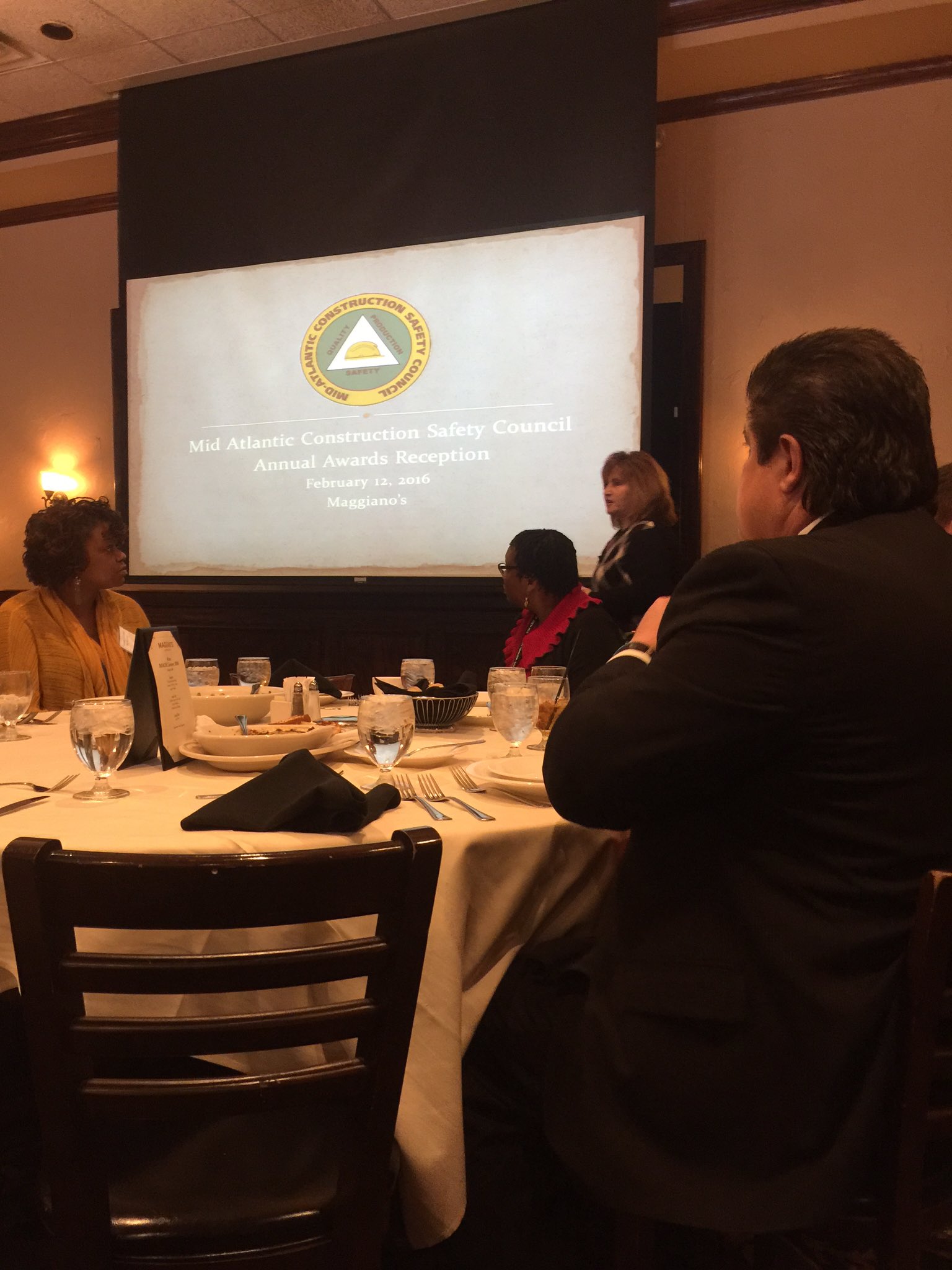 Brian Devaney on Twitter: "Mid-Atlantic Construction Safety Council awards luncheon. Congrats to ...