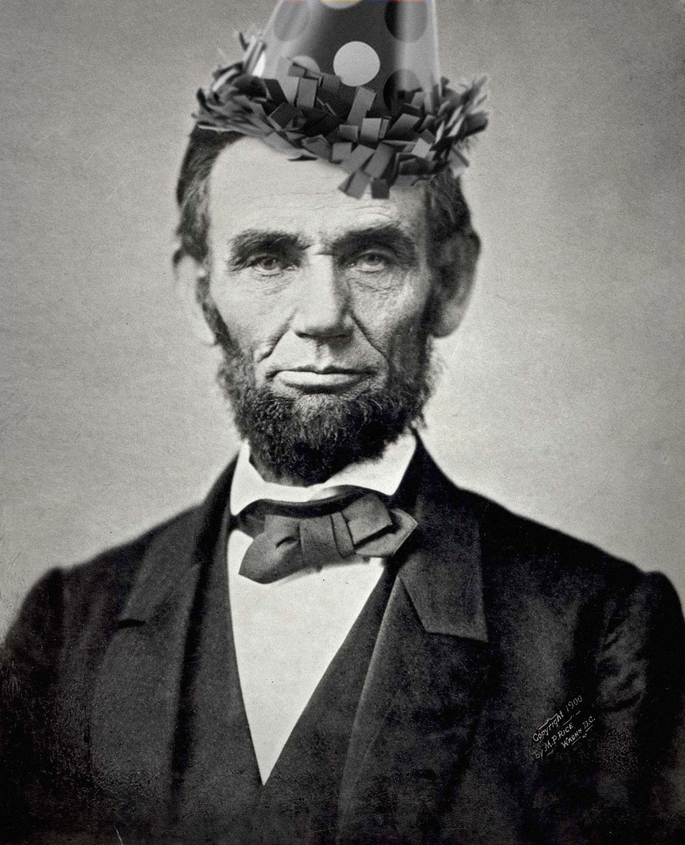 Abraham Lincoln With His Hat