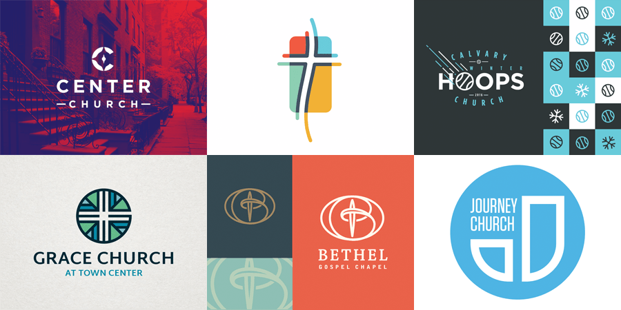 Contemporary Church Logos