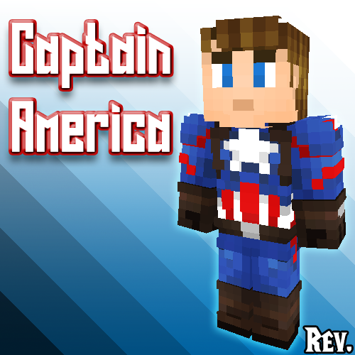 Captain America- 2016 Minecraft Skin