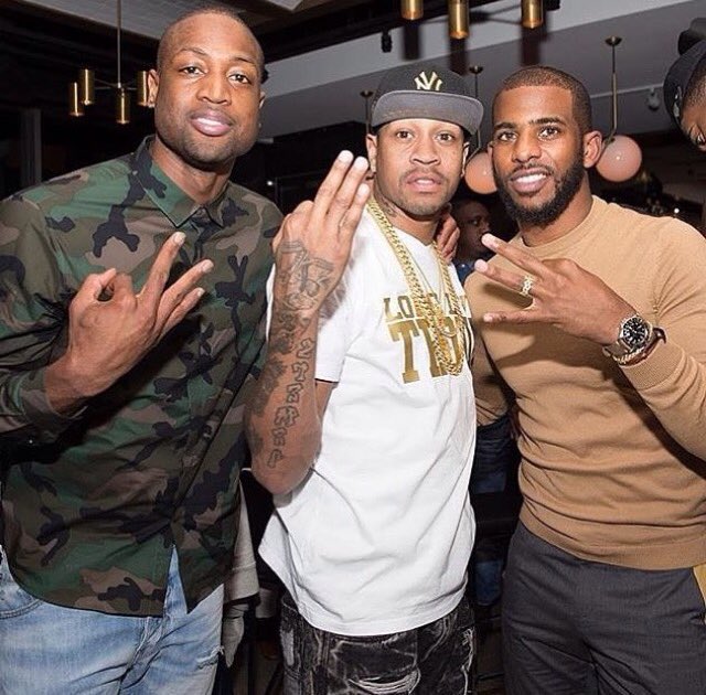 Allen Iverson And Chris Paul