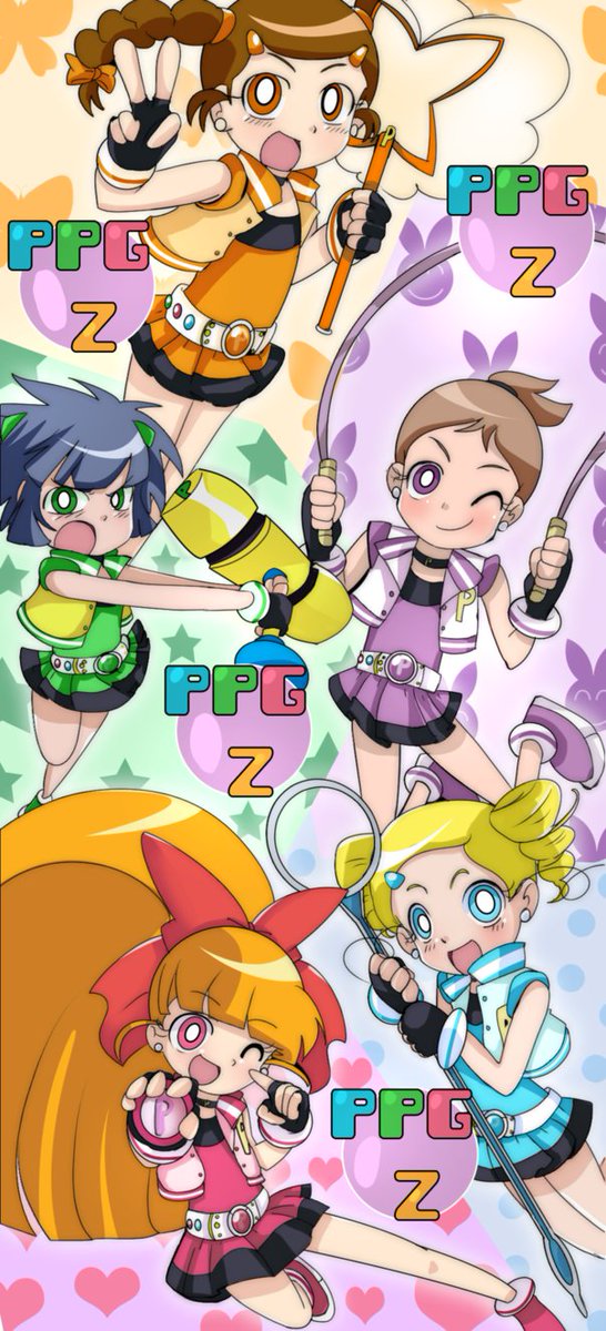 Powerpuff Girls Z Bunny And Blitz