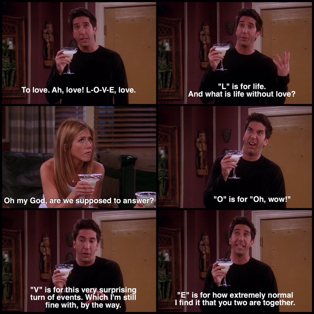 Friends Tv Show Love Memes