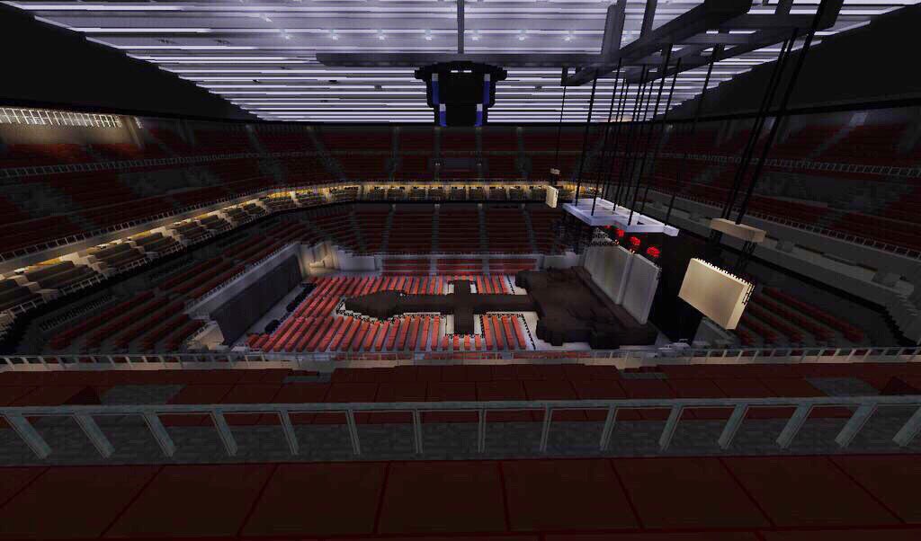 Wwe Raw Arena Minecraft