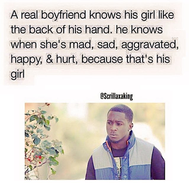 A Real Boyfriend Knows His Girl Quotes