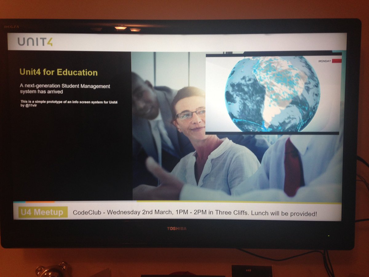 GitHub - vivrichards600/infoscreen: Digital signage software. Register an account, login and ...