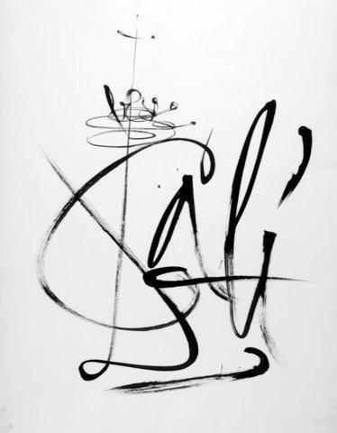 Salvador Dali Autograph