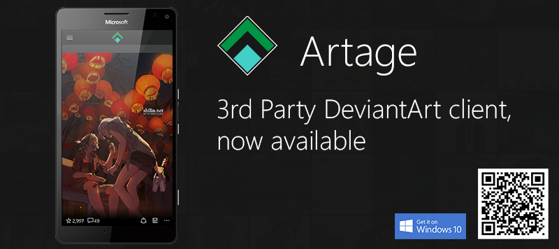 Developer Submission: 3rd party DeviantArt App for Windows, Artage, is ...