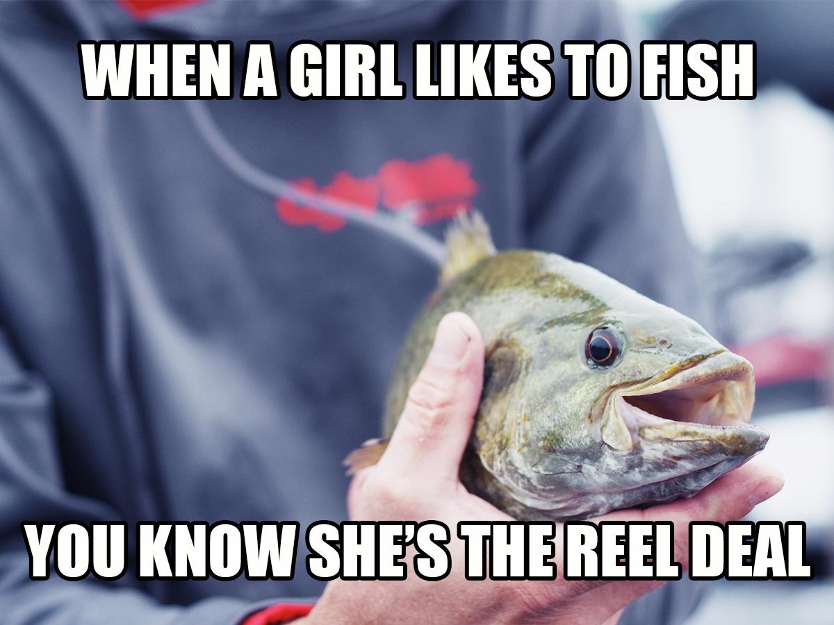 Girls Who Fish Are Hottermemes