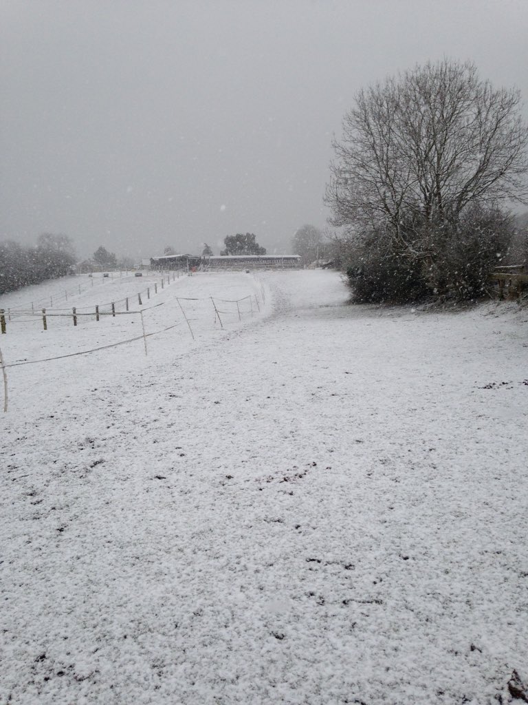 Latest pictures: Snow flakes in Nottingham | Central - ITV News