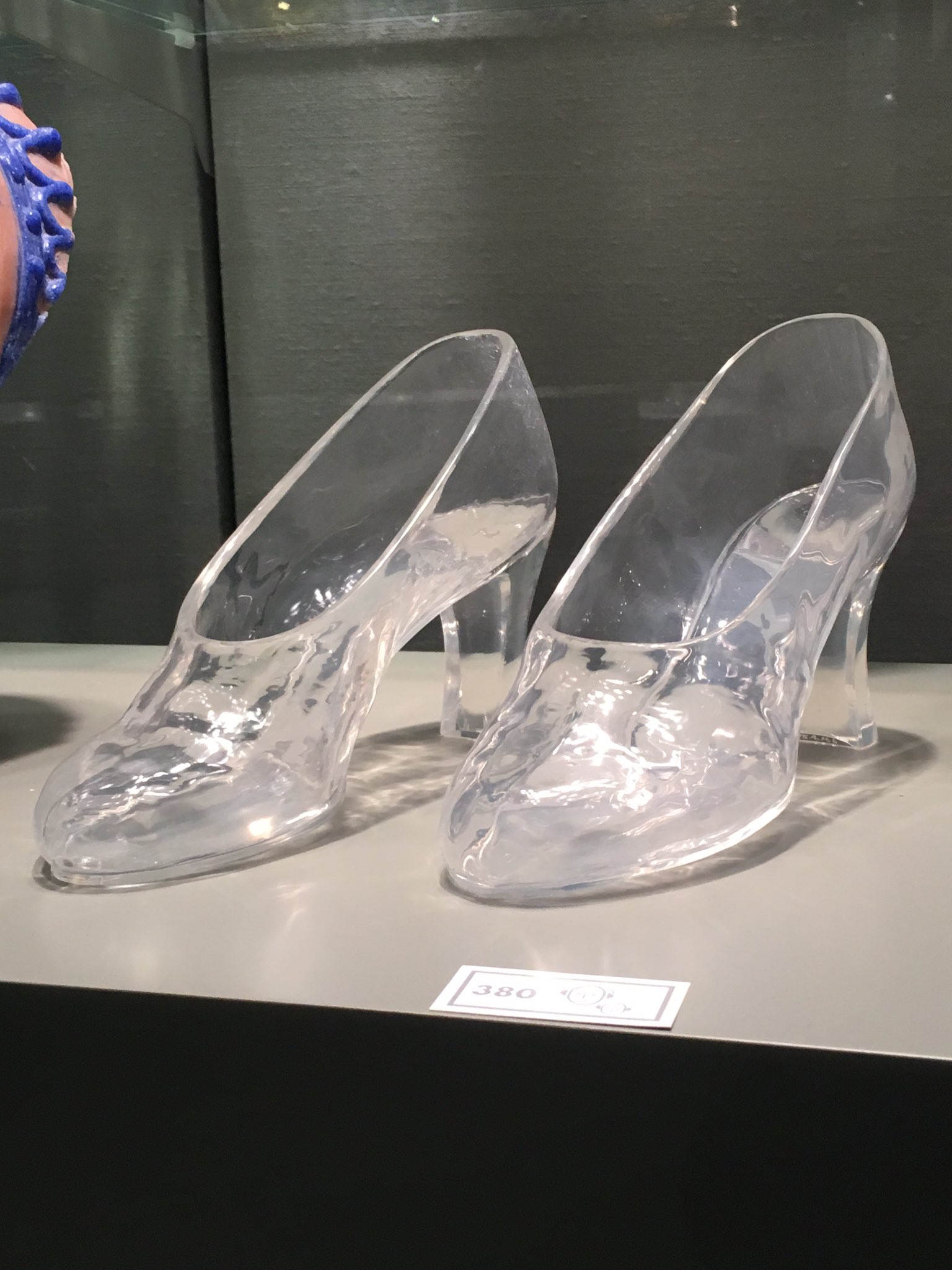 People Wearing Real Glass Slippers