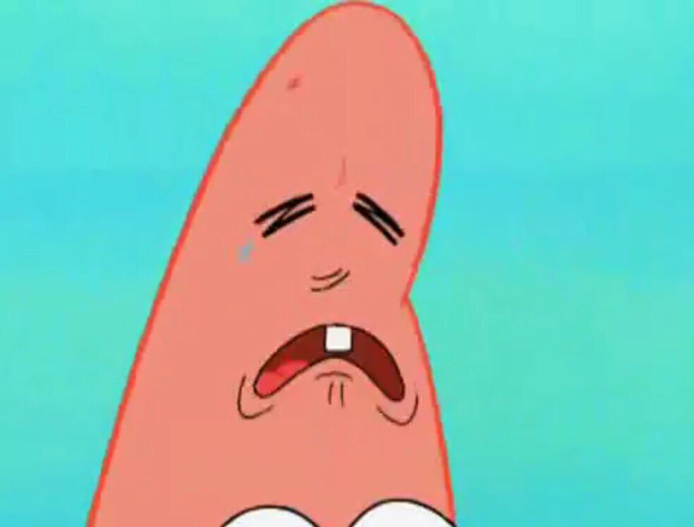 Patrick Star Crying