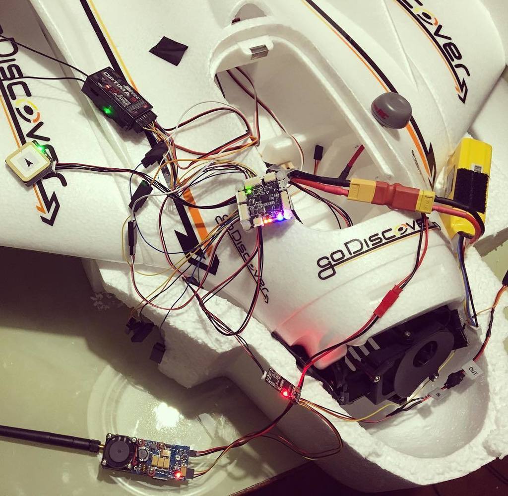 Insta-Arduino on Twitter: "https://t.co/bVNpCuWI2I - Everything connected! 🚀 #rcmodel #rcplane # ...