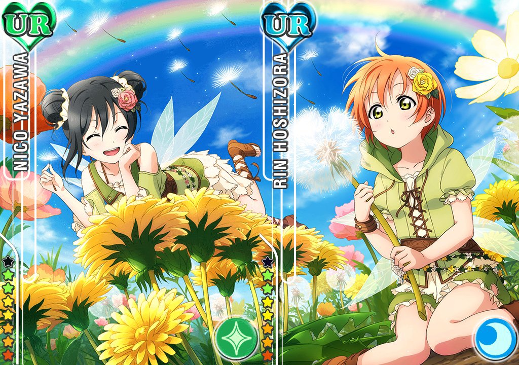 New Rin UR + rest of the fairy set : r/SchoolIdolFestival
