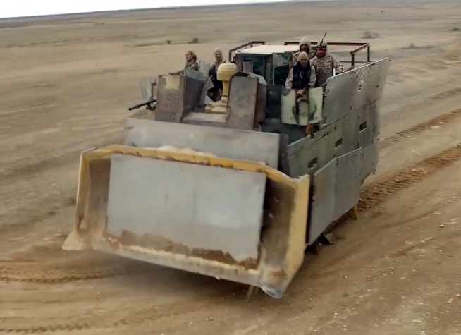 IS Killdozer with 2 MG emplacements and a crew of 5+ : r/shittytechnicals