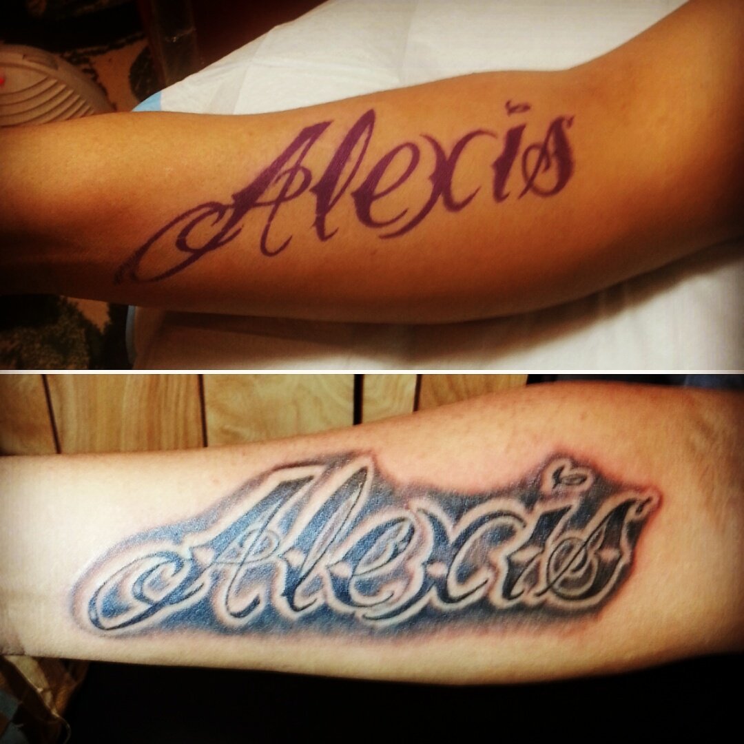 Alexis Name Tattoos