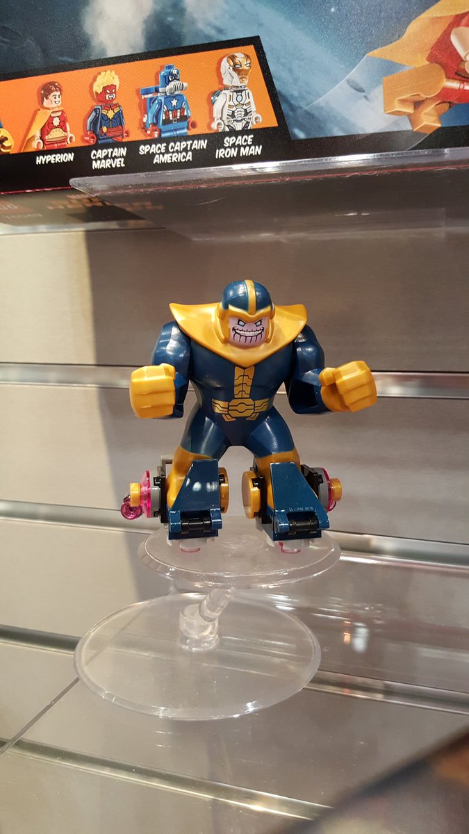 Potentially the greatest LEGO set ever? Thanos, CaptainMarvel, Hyperion ...