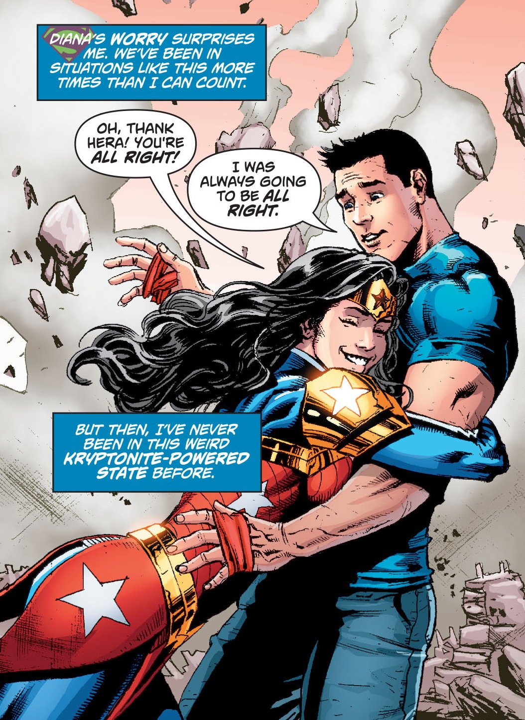 Wonder Woman And Superman Love