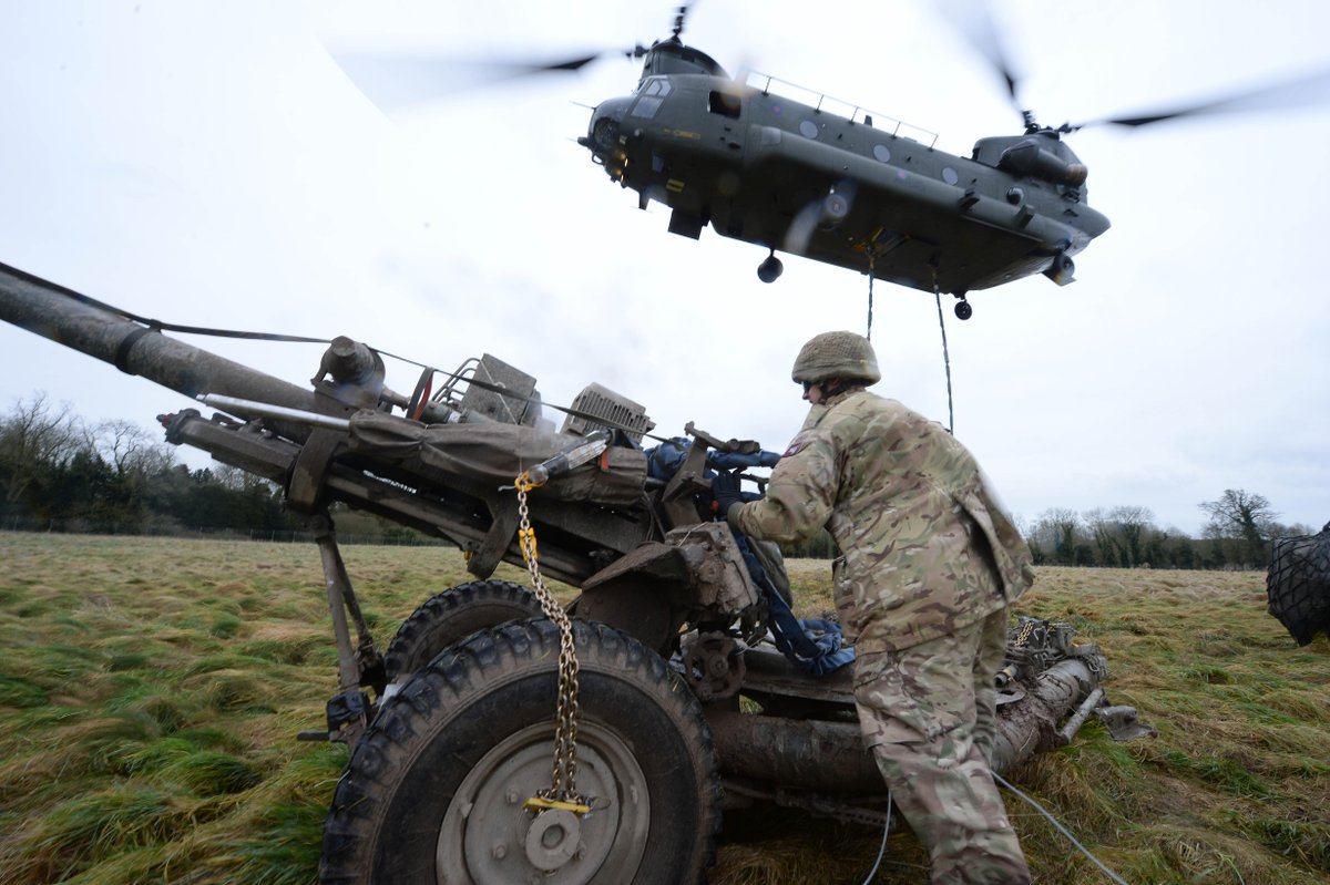 Gunners of 7th Parachute Regiment Royal Horse Artillery tested on ...