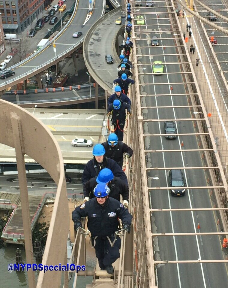Nypd Brooklyn Bridge