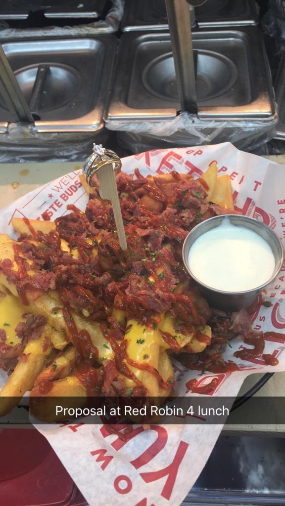 Red Robin Fries With Cheese