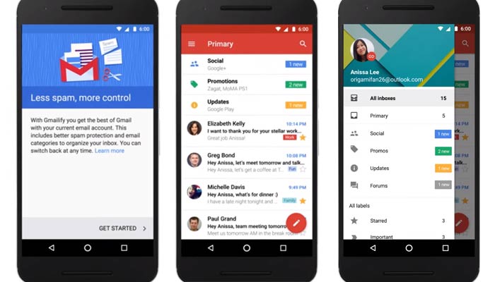 Gmailify: Google's Email Service Launches Tool Providing Gmail Features ... Gmailify: Google's Email Service Launches Tool Providing Gmail Features ...