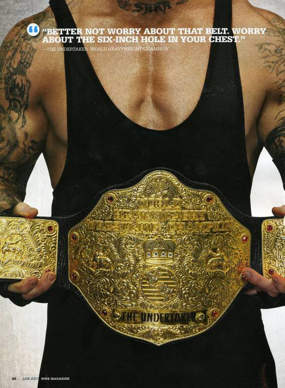 Undertaker World Heavyweight Champion