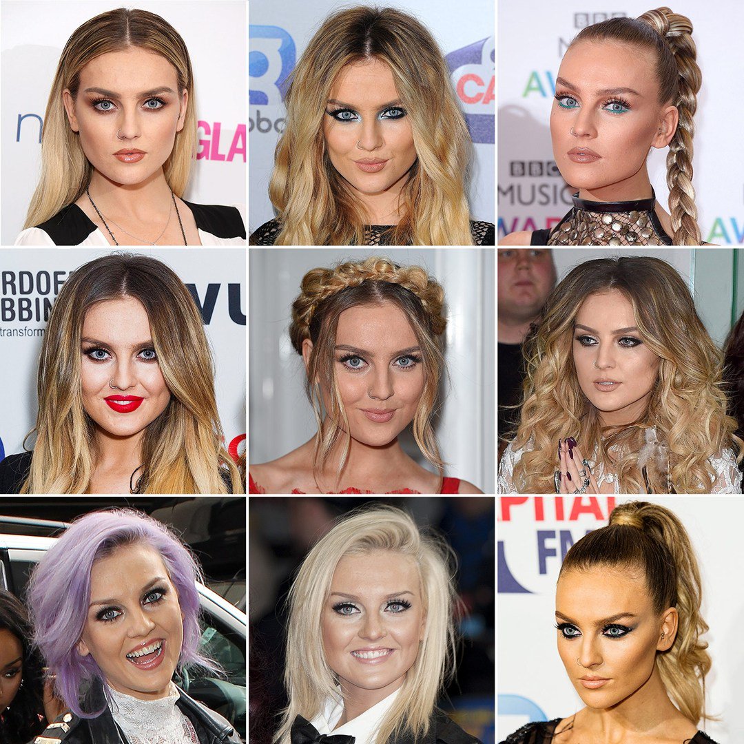 Perrie Edwards beauty looks in pictures, from her grey hair to her ...
