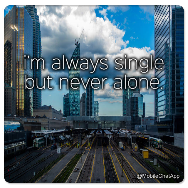 Im Single But Not Available