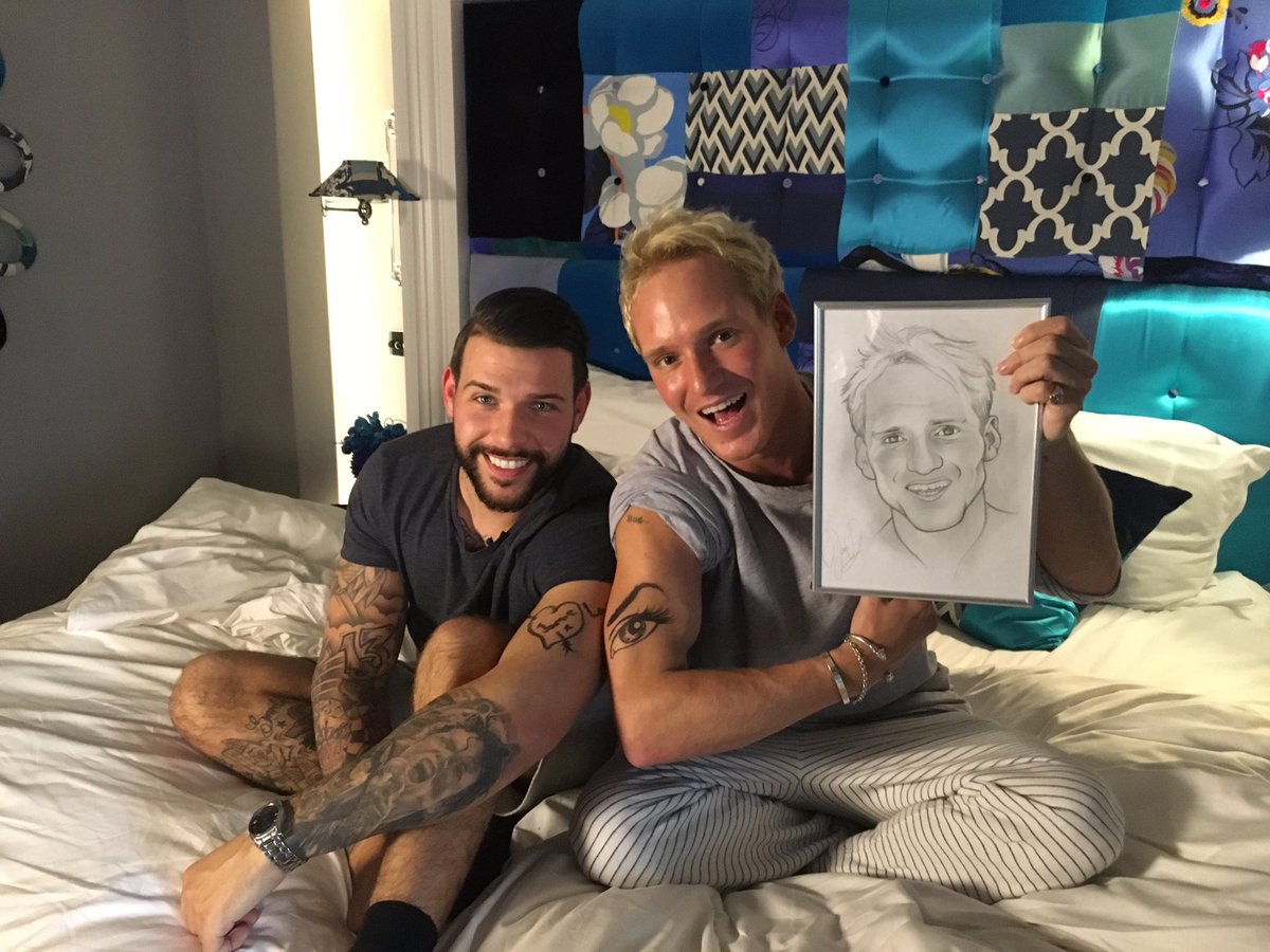 Jamie Laing Tricep Tattoos