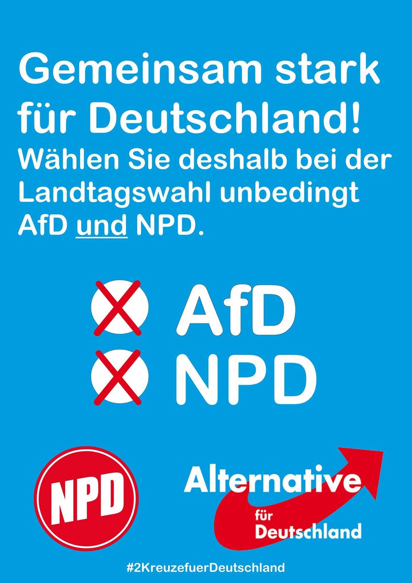 Wahl Afd-Menschen : Denkt künftig Wahl dran KreuzefuerDeutschland liebe ...