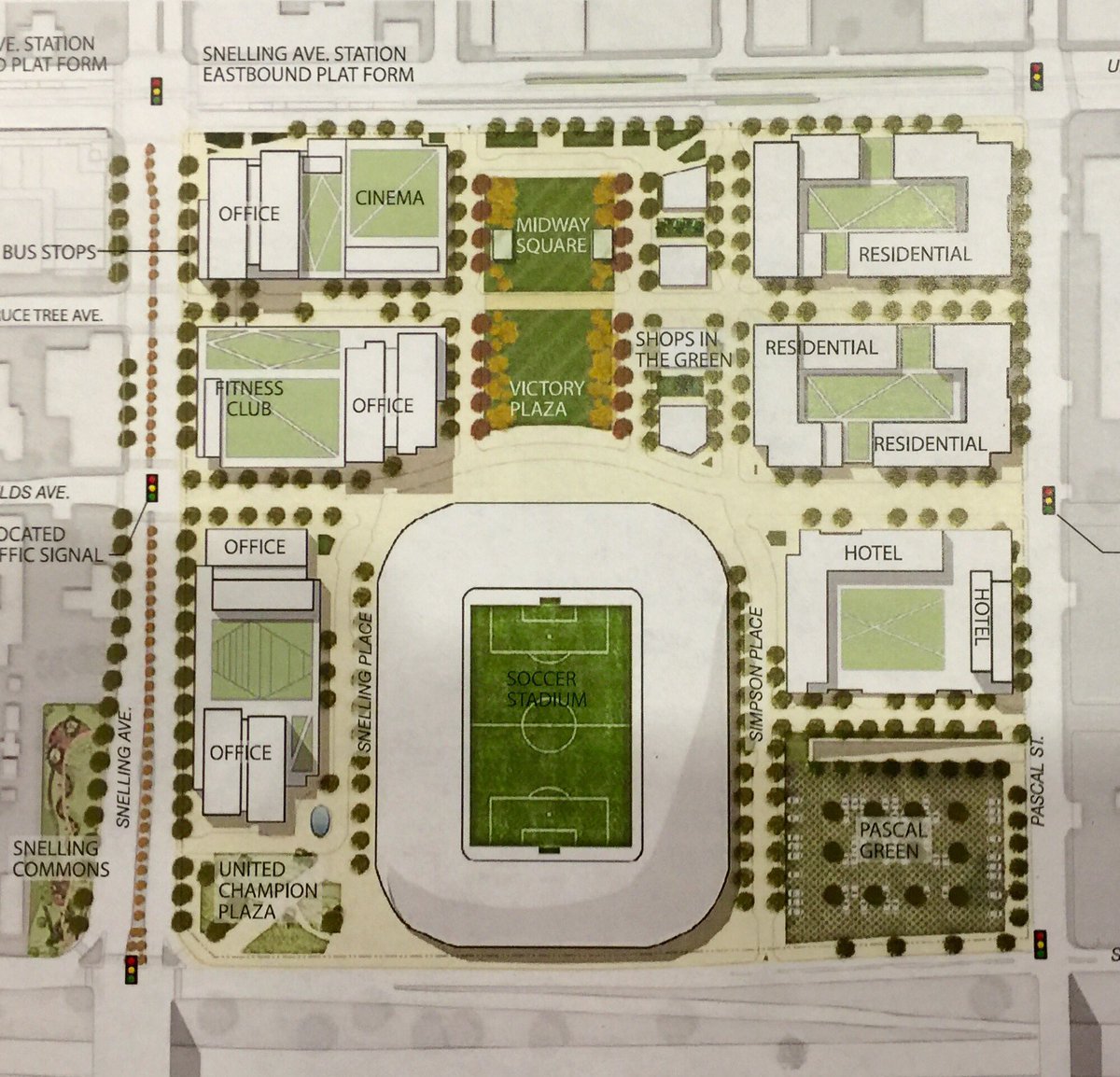 New Minnesota United FC Soccer Stadium - The Twin Cities - UrbanPlanet.org